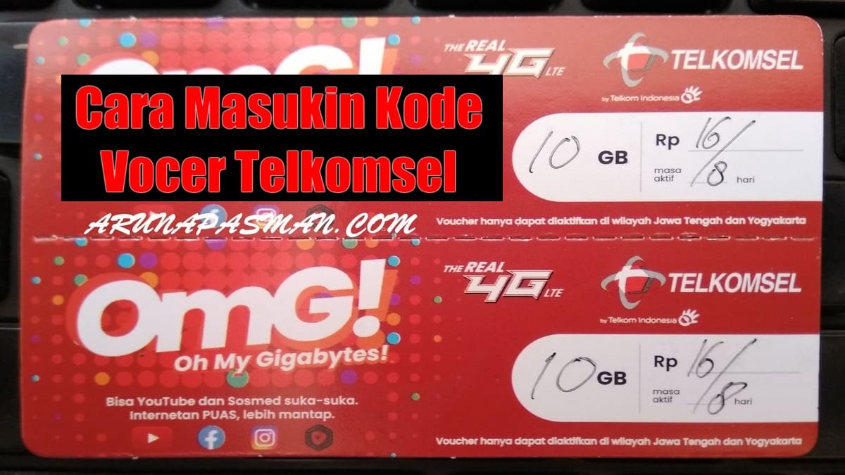 Cara Masukin Kode Vocer Telkomsel