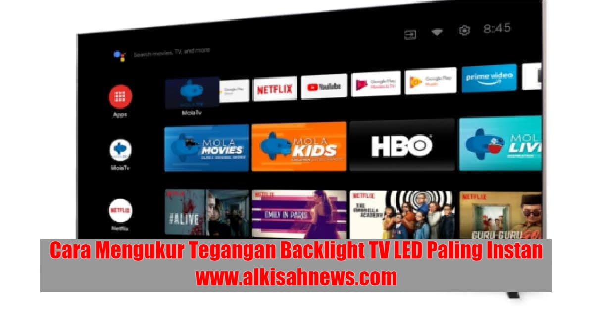 Cara Mengukur Tegangan Backlight TV LED Paling Instan