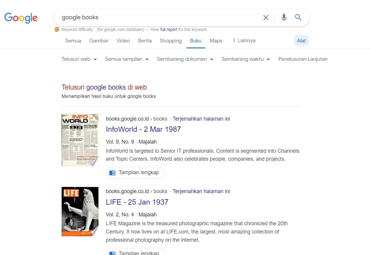 Cara Download Buku di Google Book Dengan Atau Tanpa Aplikasi Full ...