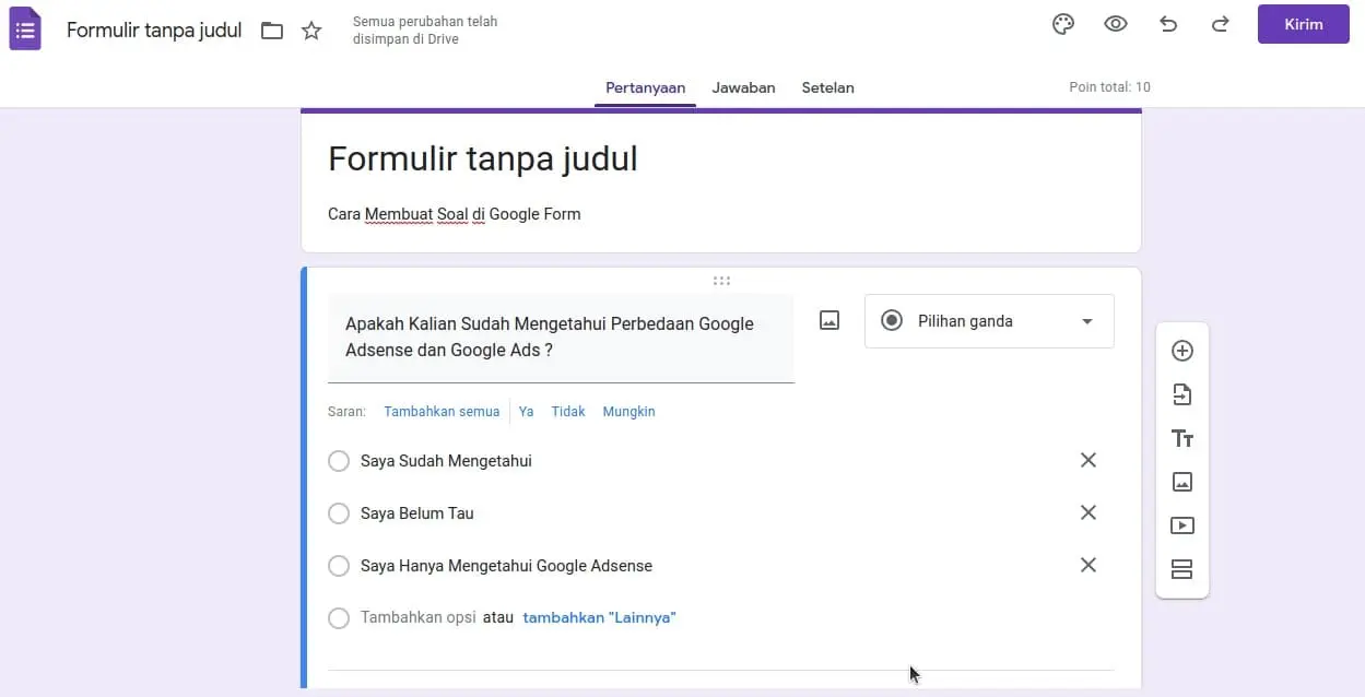 Apakah Google Form Bisa Mendeteksi Kecurangan Saat Ujian