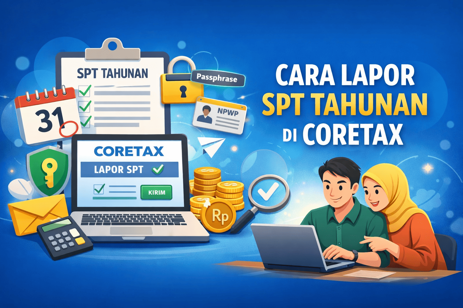 Cara Lapor SPT Tahunan di Coretax (Panduan Lengkap Aktivasi Akun ...